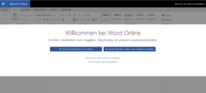 Word gratis nutzen – die online Version mit allen Basisfunktionen
